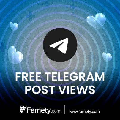 Free Telegram Post Views Generator - Famety